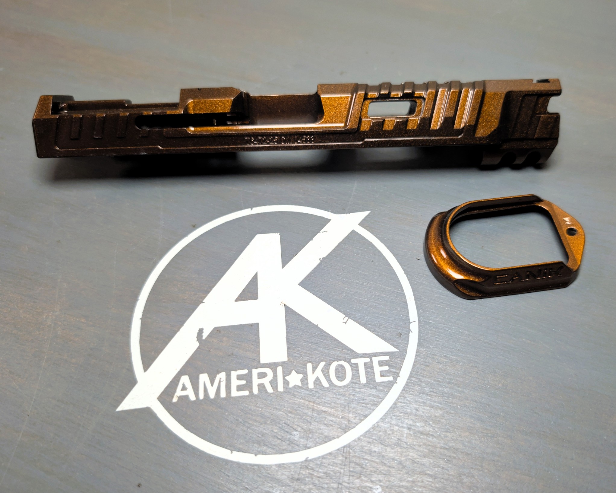 Custom FX Copper Canik SFX Rival Slide | Cerakote