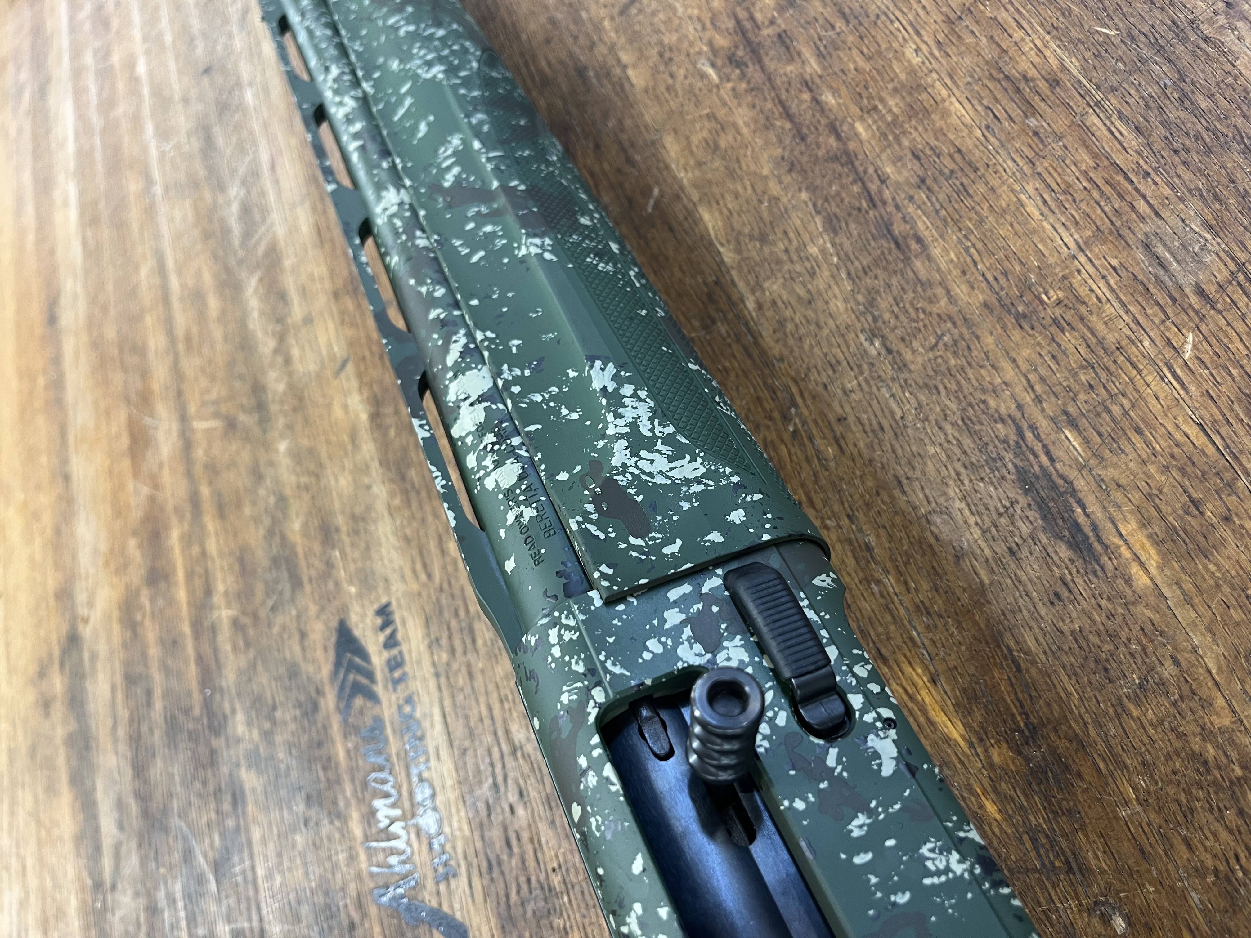 Beretta A300 Ultima In a Flecktarn Camo | Cerakote