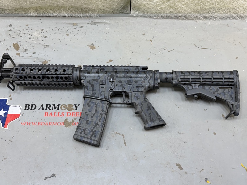 Texas DPS Bushmaster in Urban Camo | Cerakote