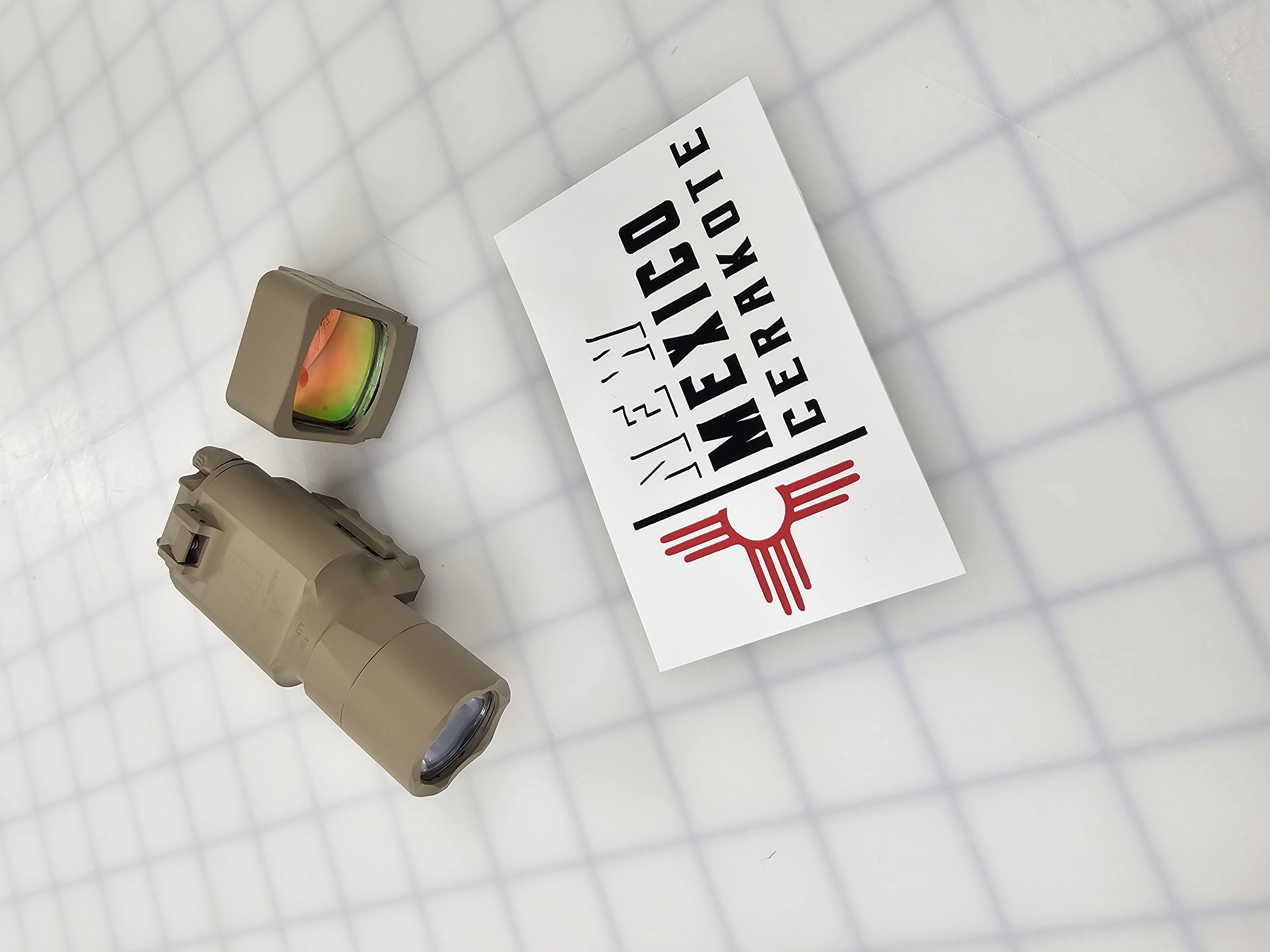 FDE Optic and Flashlight finished in H-203 | Cerakote