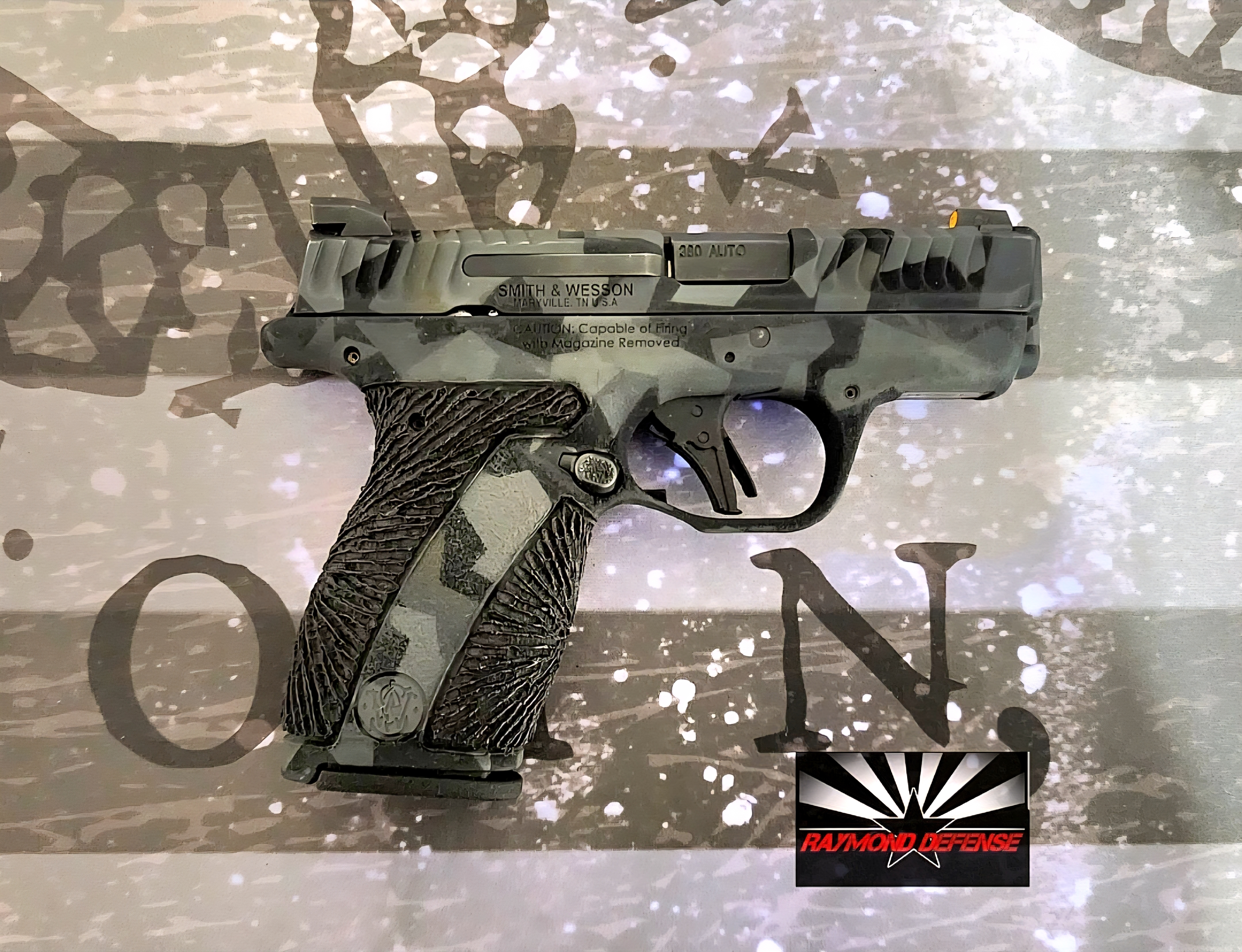 Bodyguard 2.0 / Custom Stippled / Single Undercut | Cerakote