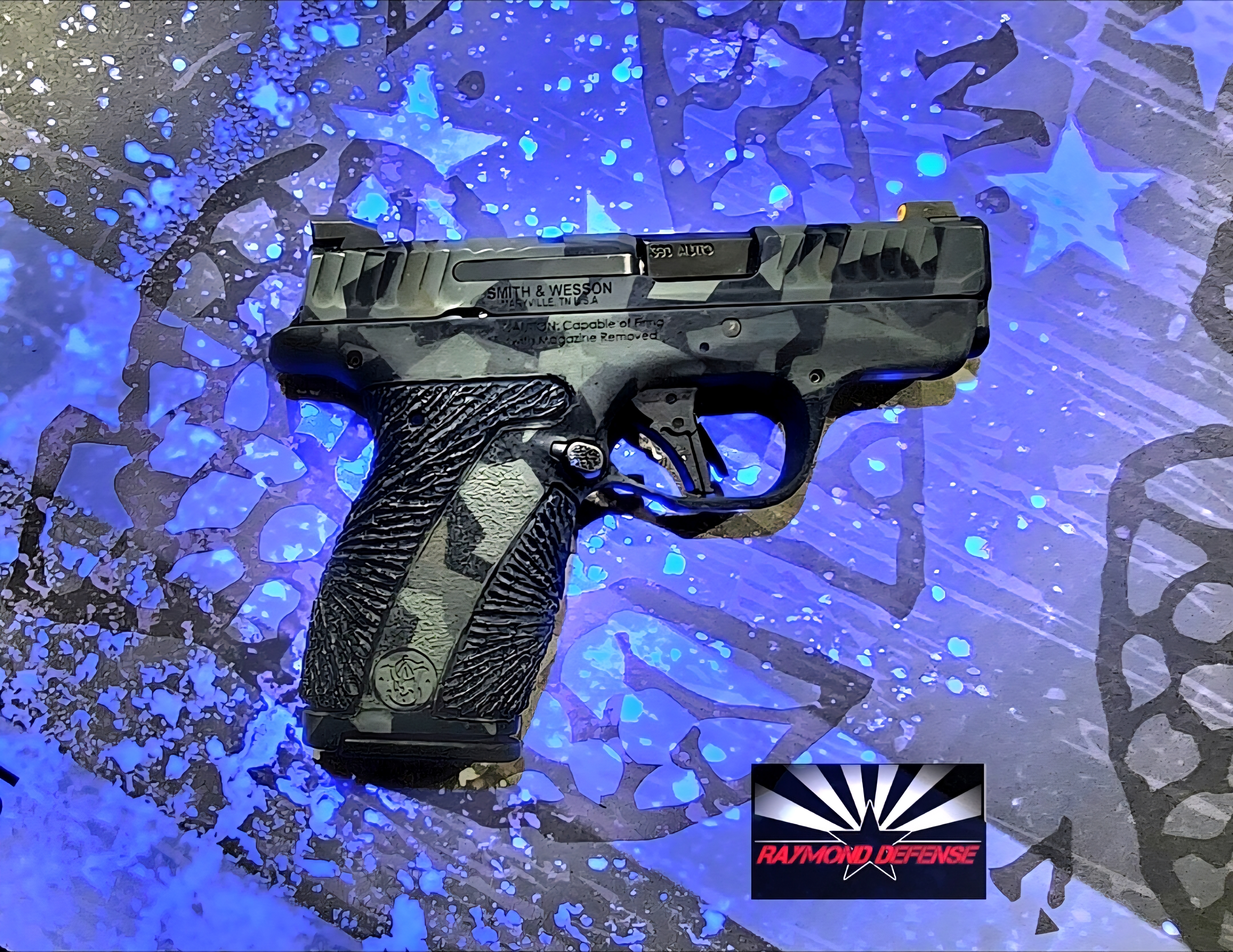 Bodyguard 2.0 / Custom Stippled / Single Undercut | Cerakote