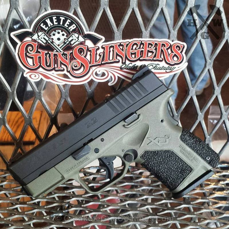 Custom Mix of H-236 O.D. Green with H-152 Stainless by Wayne Hammer ...