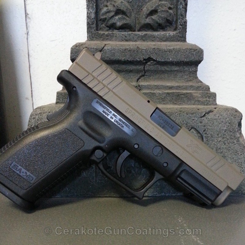 H-265 Flat Dark Earth by Brandon Gonzales | Cerakote