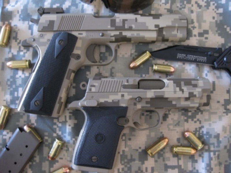 H-199 DesertSand with H-235 CoyoteTan and H-226 Patriot Brown by ...