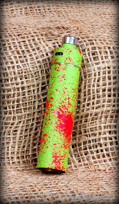 H-168 Zombie Green with H-167 USMC Red by Brett | Cerakote
