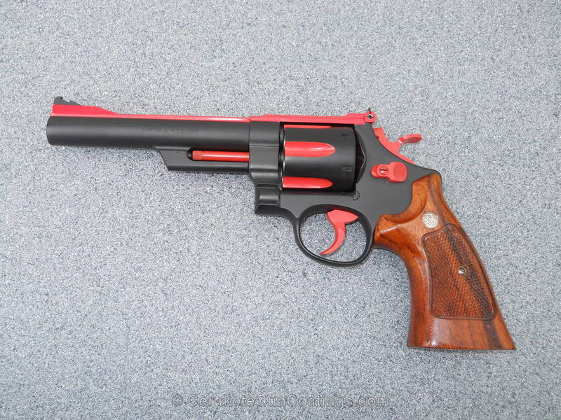 H-146 Graphite Black with H-243 Safety Orange by Brandon | Cerakote