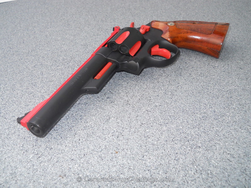 H-146 Graphite Black with H-243 Safety Orange by Brandon | Cerakote