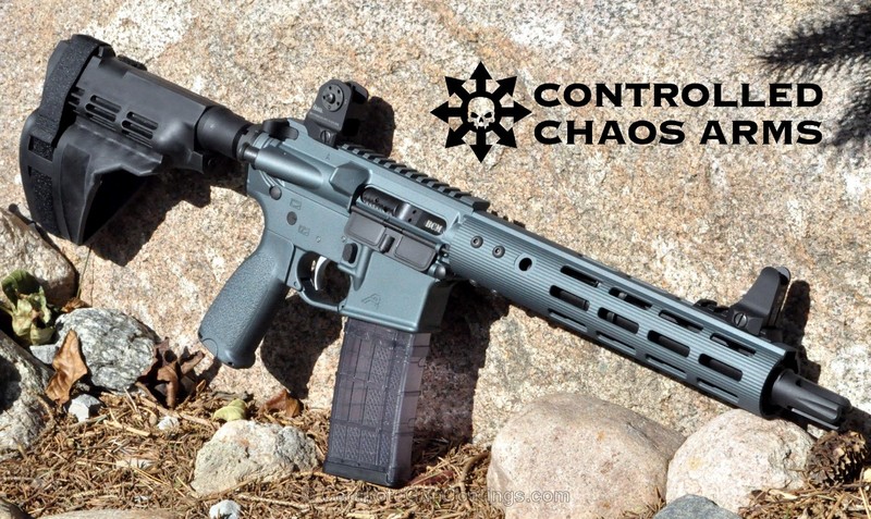 H-185 Blue Titanium with H-170 Titanium by MICHAEL WARE | Cerakote