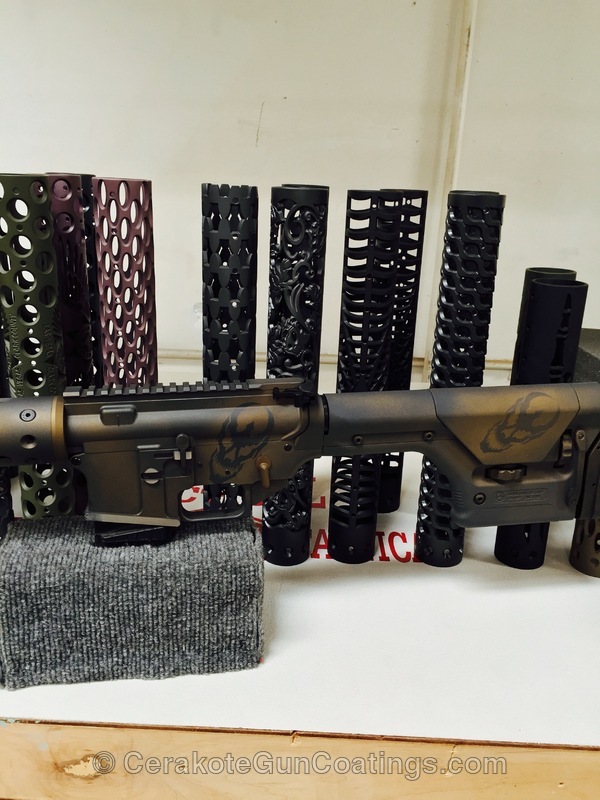 H-234 Sniper Grey with H-148 Burnt Bronze by Roy Morrell | Cerakote