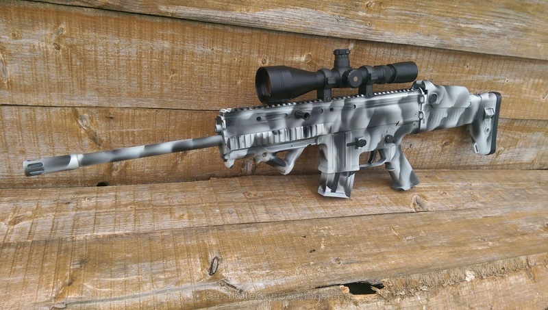 H-242 Hidden White with H-210 Sig Dark Grey and H-190 Armor Black by ...