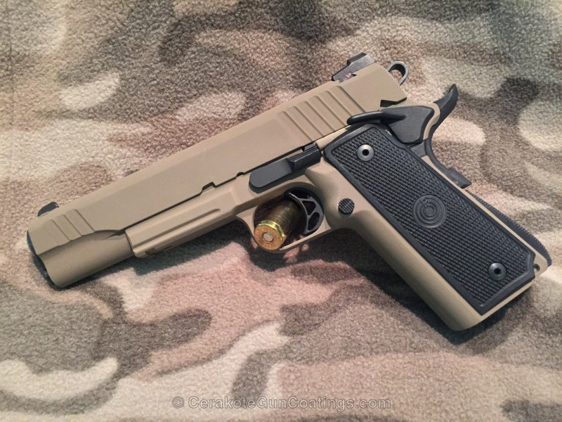 H-265 Flat Dark Earth with H-146 Graphite Black by Heath Rudd | Cerakote