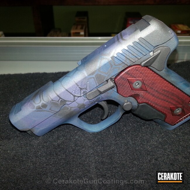 H-112 Cobalt with H-217 Bright Purple and H-169 Sky Blue by gray ...