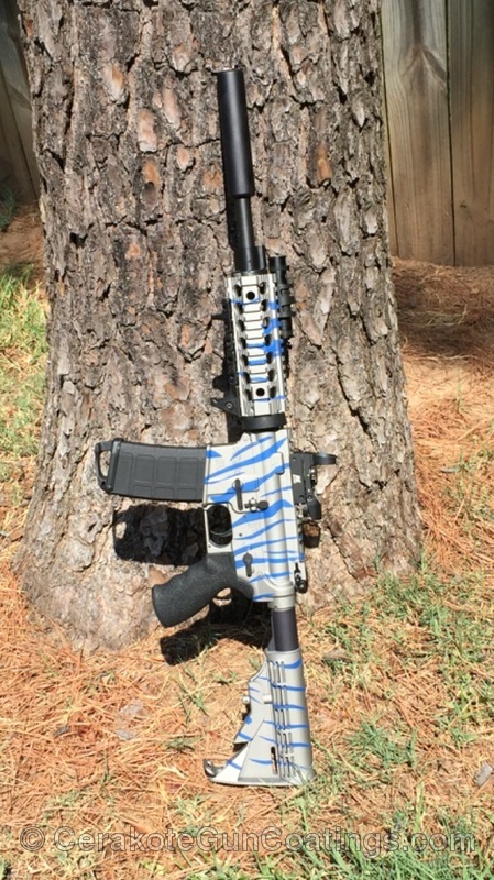 H-171 NRA Blue H-219 Gun Metal Grey by Brian Kelley | Cerakote