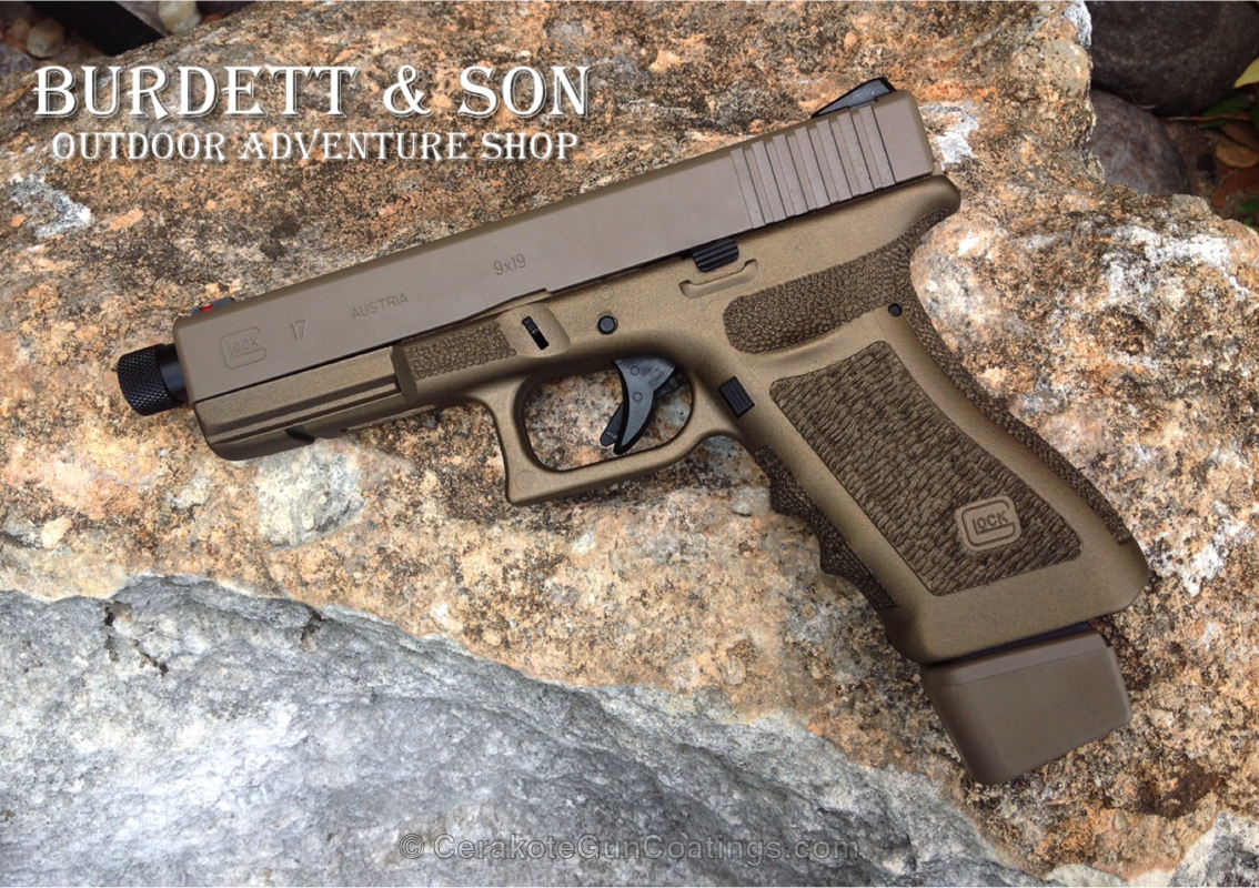 H-148 Burnt Bronze with H-267 MagPul Flat Dark Earth and H-146 Graphite ...
