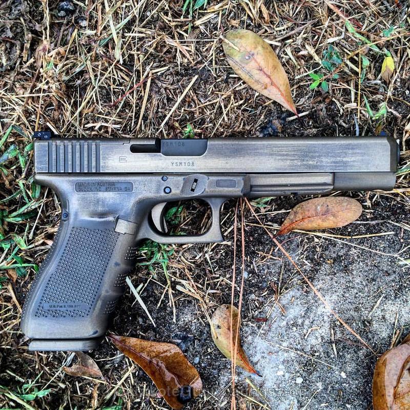 H-259 Barrett Bronze with H-148 Burnt Bronze by TRACEY MARQUART | Cerakote