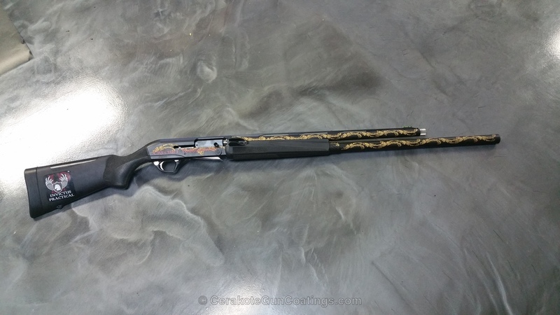H-122 Gold with H-146 Graphite Black and H-216 Smith & Wesson Red by ...