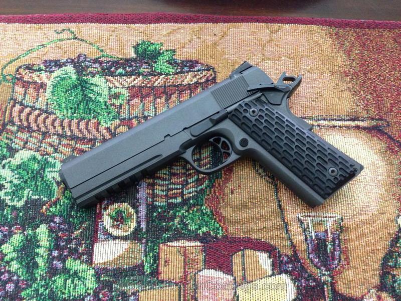 H-112 Cobalt with H-146 Graphite Black by Mike Panova | Cerakote