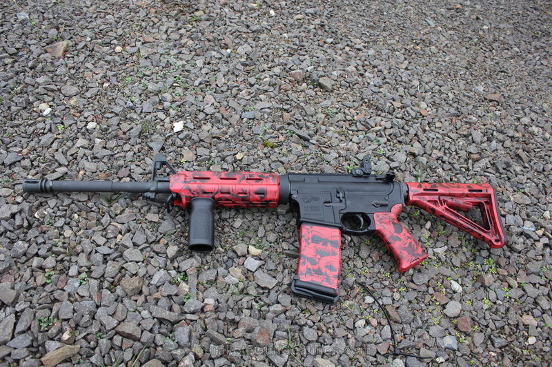 H-216 Smith and Wesson Red with H-146 Graphite Black by LEGENDARY ...