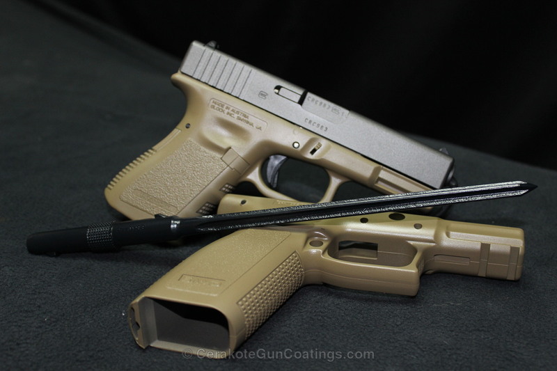 H-250 A.I. Dark Earth with H-147 Satin Mag by matthew Murphy | Cerakote