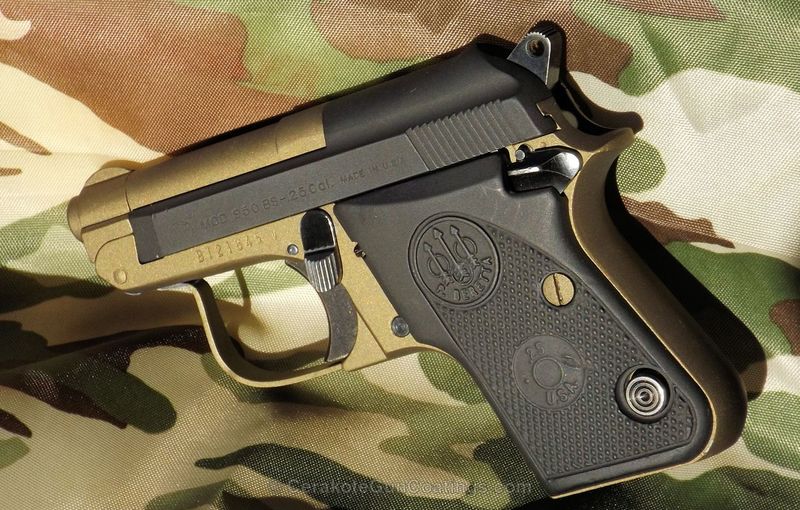 H-148 Burnt Bronze with H-190 Armor Black by Reginald Brannan | Cerakote