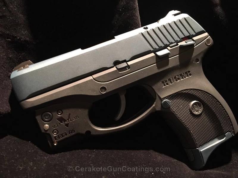 H-185 Blue Titanium with H-234 Sniper Grey by WAYNE | Cerakote