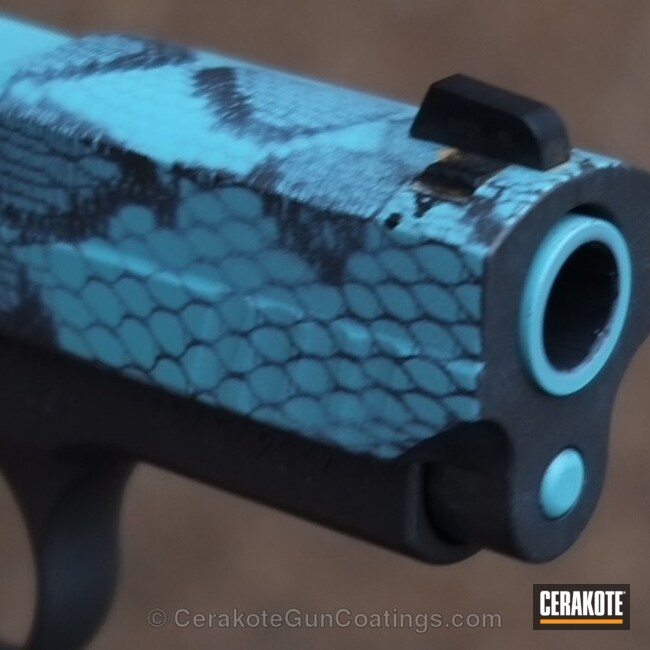 H 175 Robins Egg Blue With H 237 Tungsten By Sarge Cerakote