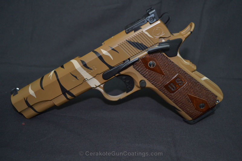 H-146 Graphite Black with H-199 Desert Sand by Oregon Timberwolf, LLC ...