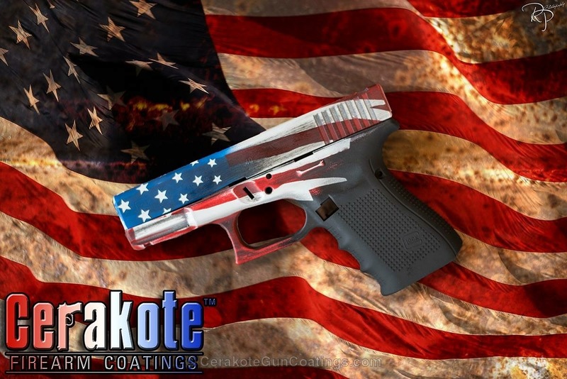 H-167 USMC Red with H-140 Bright White and H-171 NRA Blue by WILLIAM ...