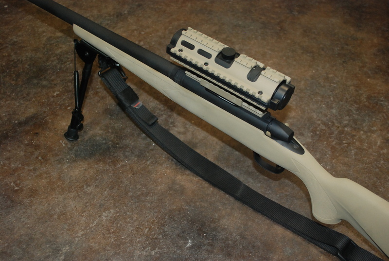 H-235 Coyote Tan with H-190 Armor Black by ROBERT STRONG | Cerakote