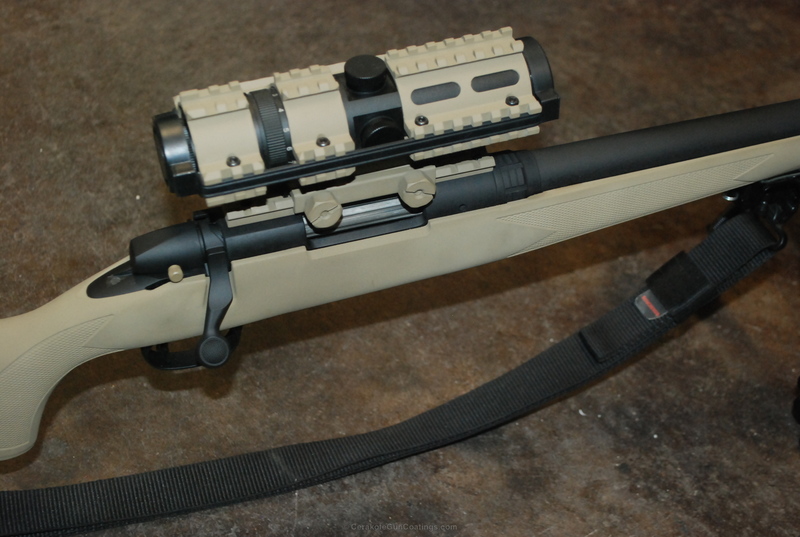 H-235 Coyote Tan with H-190 Armor Black by ROBERT STRONG | Cerakote