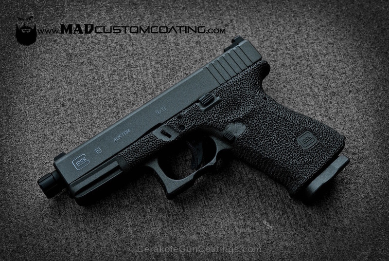 H-227 Tactical Grey with H-146 Graphite Black by DAVID | Cerakote