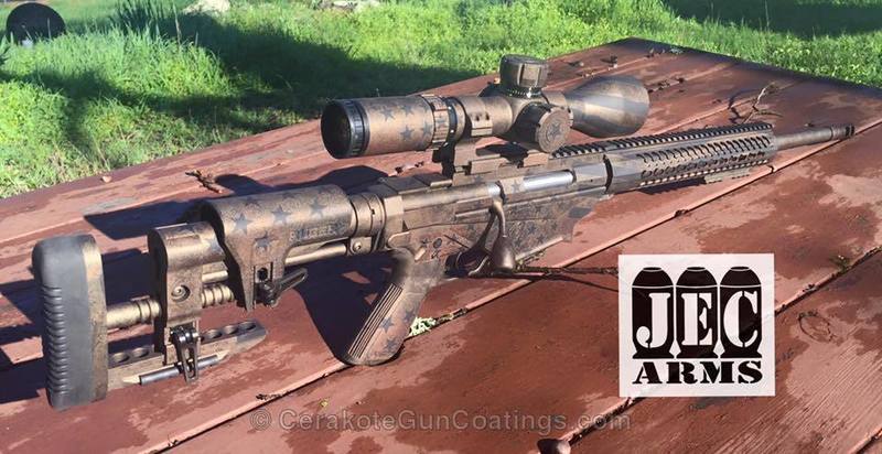 H-146 Graphite Black with H-148 Burnt Bronze by WEB USER | Cerakote