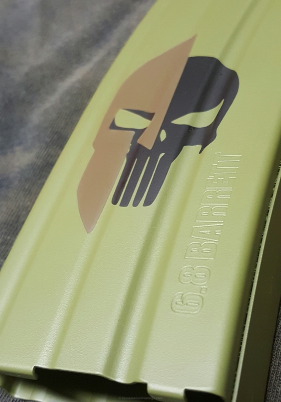 H-189 Noveske Bazooka Green with H-226 Patriot Brown and H-146 Graphite ...