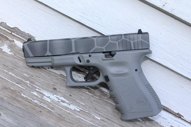 H-214 Smith's Grey with H-234 Sniper Grey by WEB USER | Cerakote