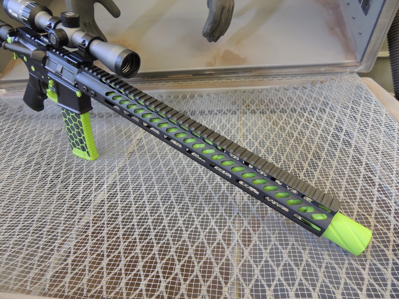H-168 Zombie Green with H-190 Armor Black by WEB USER | Cerakote