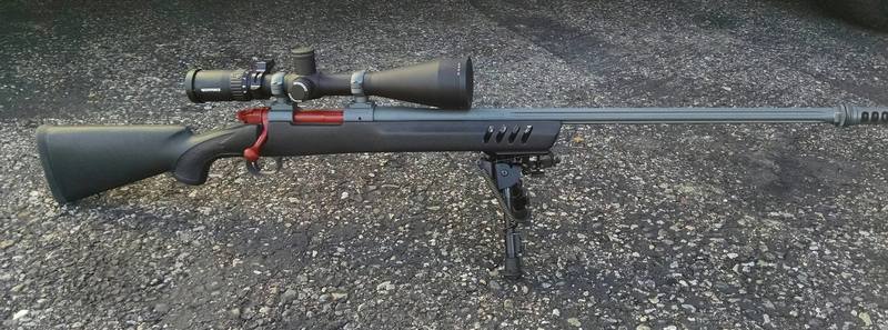 H-221 Crimson with H-227 Tactical Grey by ARMISTEAD COLEMAN | Cerakote