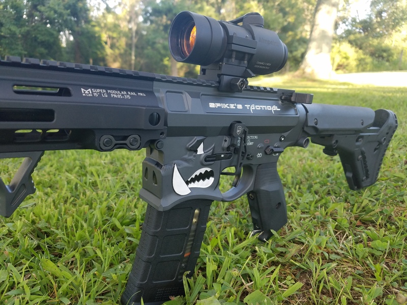 H-234 Sniper Grey with H-140 Bright White by TODD TRENKAMP | Cerakote
