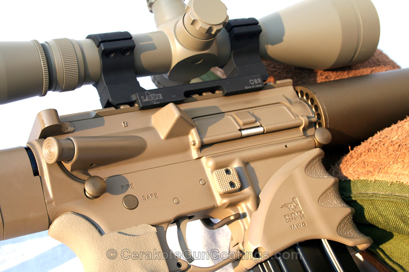 H-267 Mag Pul Flat Dark Earth with H-148 Burnt Bronze by V&C Industries ...