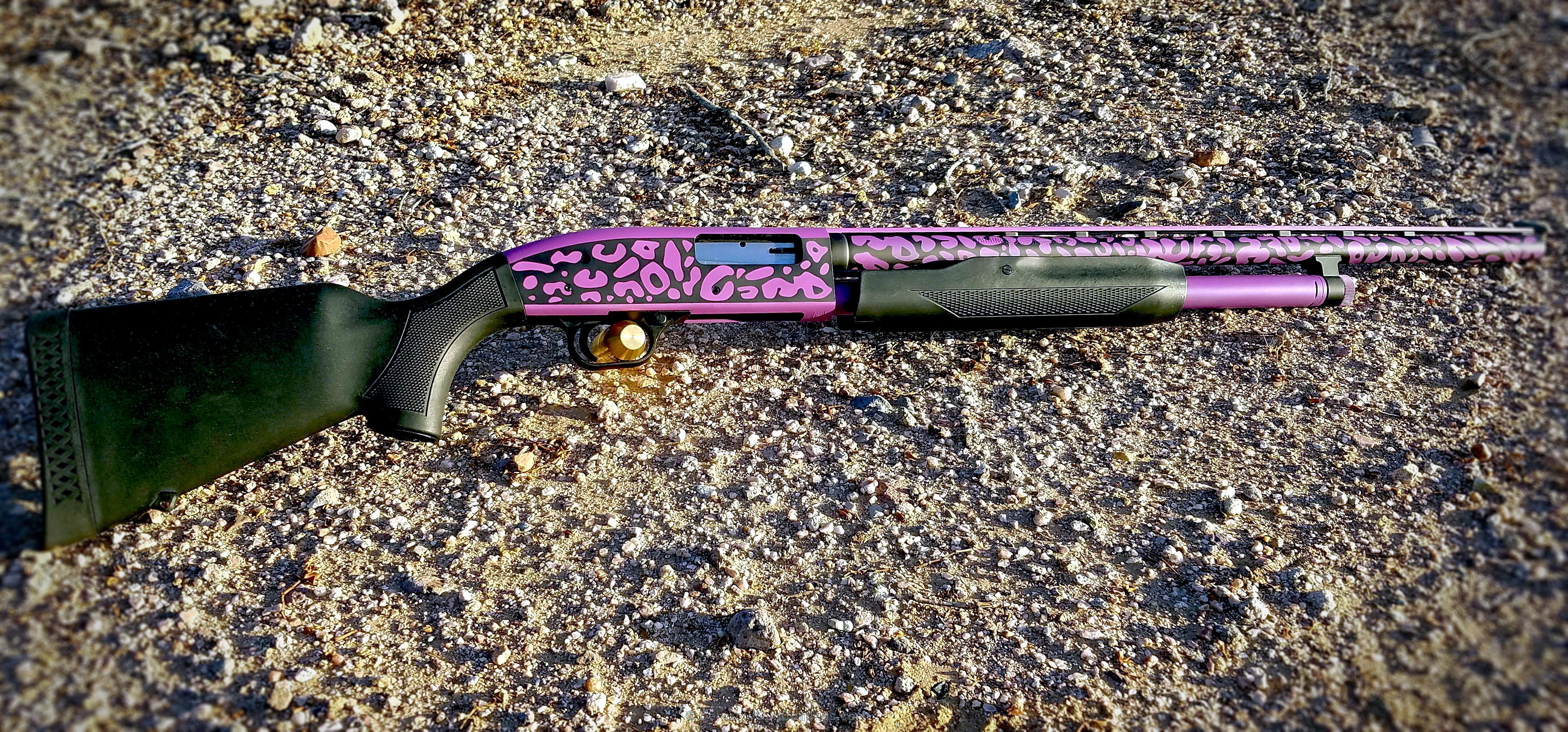 H-197 Wild Purple and H-146 Graphite Black by WEB USER | Cerakote