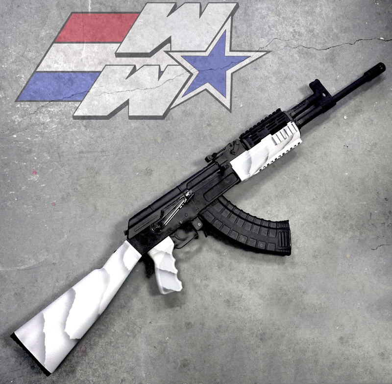 H-242 Hidden White and H-234 Sniper Grey by BENJAMIN BEAUCHEMIN | Cerakote