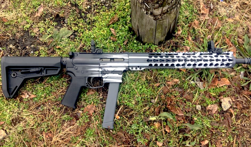 H-234 Sniper Grey and H-255 Crushed Silver by WEB USER | Cerakote