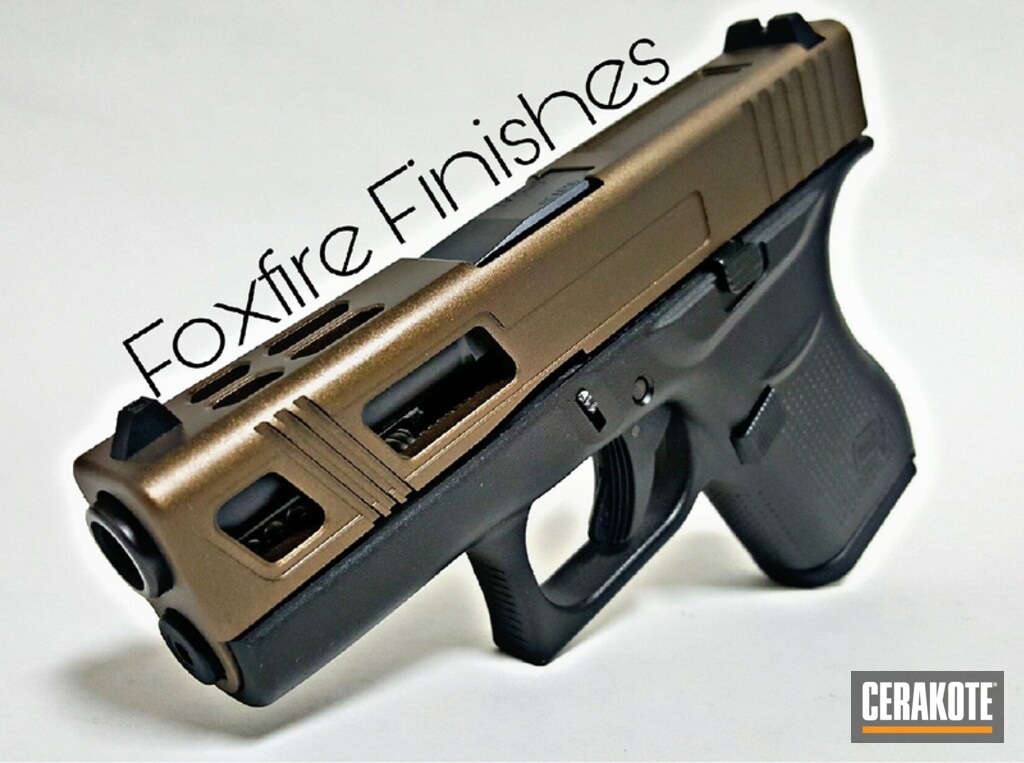 H 148 Burnt Bronze And H 190 Armor Black By Web User Cerakote