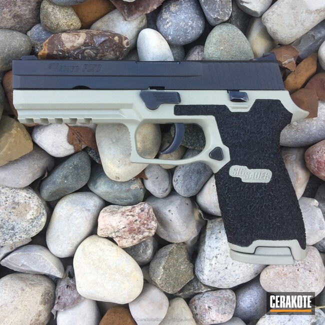 H-256 Desert Verde and H-190 Armor Black by MIKE AND JUDY LEWIS | Cerakote
