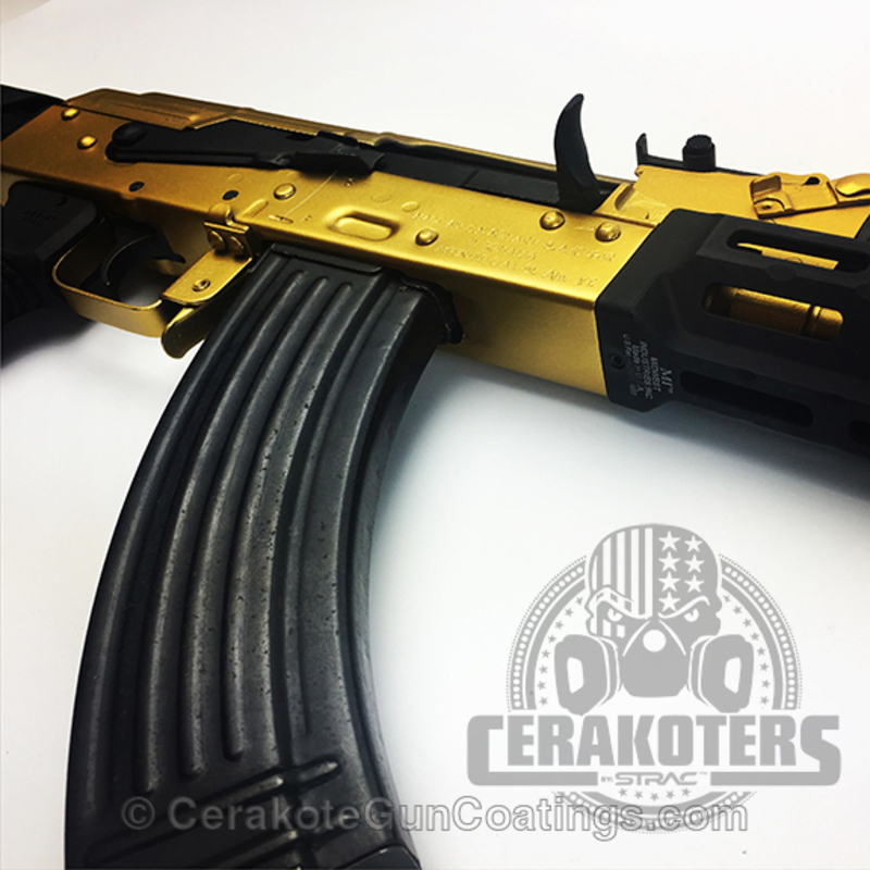 H-122 Gold and H-153 Shimmer Gold by STEVE METCALF | Cerakote