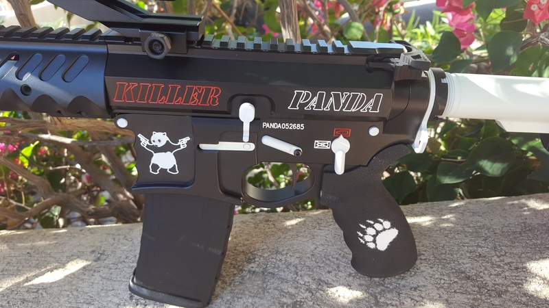 H-146 Graphite Black and H-136 Snow White by WEB USER | Cerakote