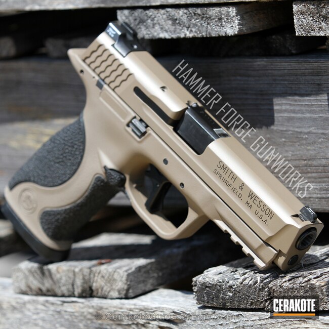 E-170 Coyote M17 and H-146 Graphite Black by PAUL KEYS | Cerakote