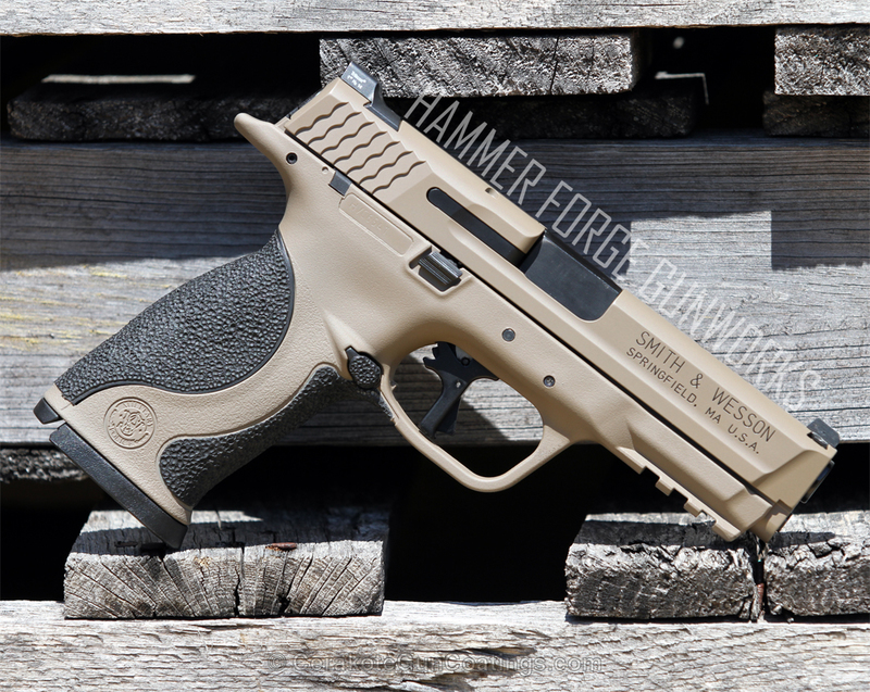 E-170 Coyote M17 and H-146 Graphite Black by PAUL KEYS | Cerakote