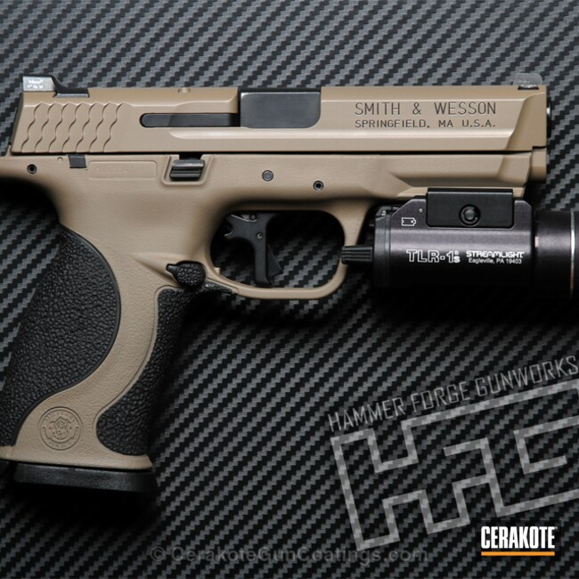 E-170 Coyote M17 and H-146 Graphite Black by PAUL KEYS | Cerakote