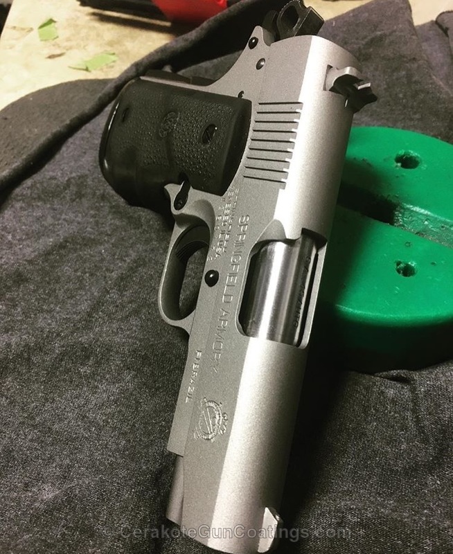 H-170 Titanium and H-146 Graphite Black by Robert Waggoner | Cerakote